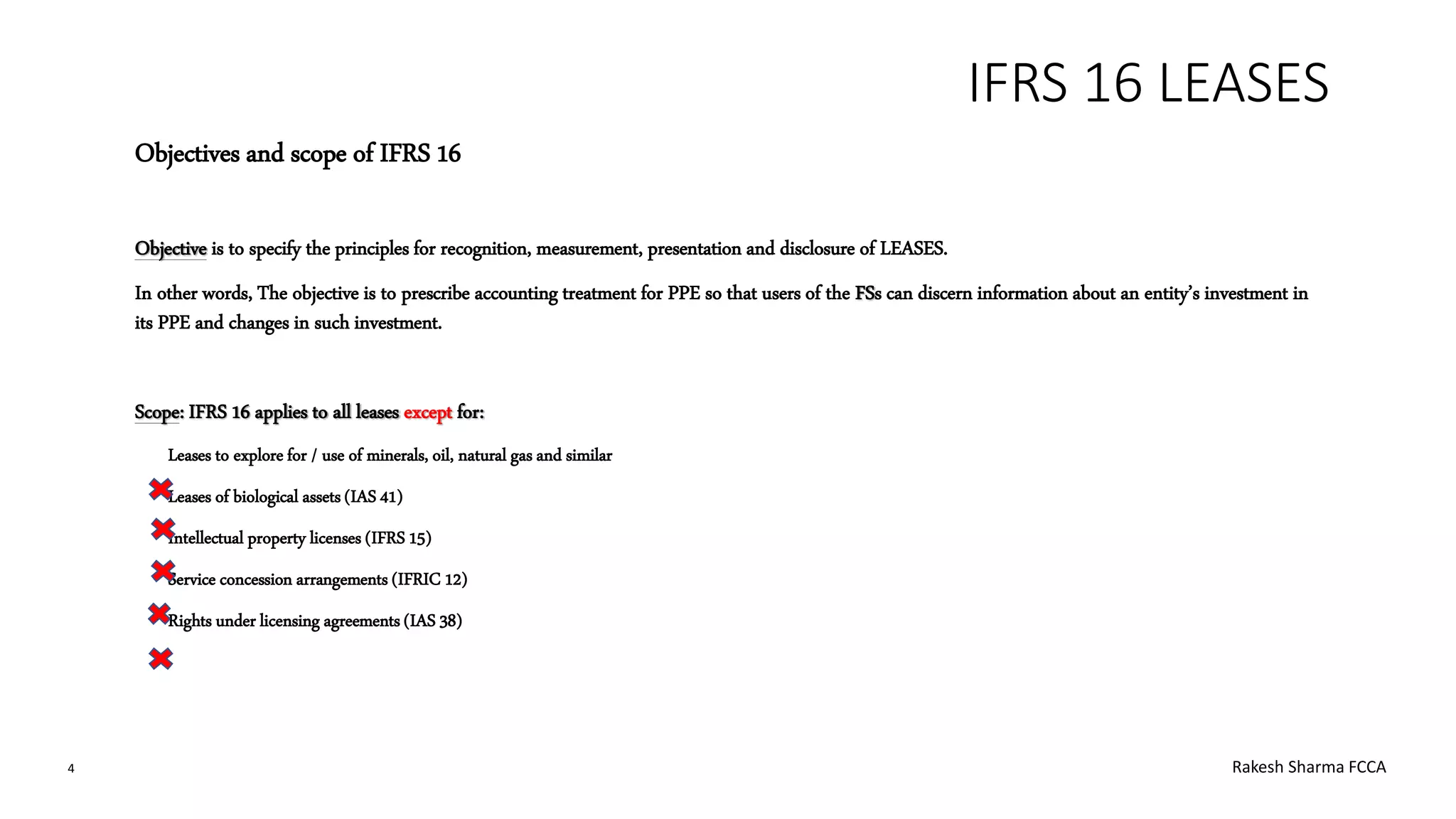 Ifrs 16 leases | PPTX