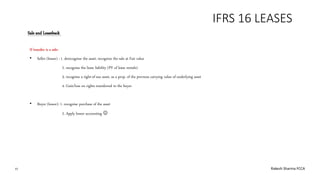Ifrs 16 leases | PPTX