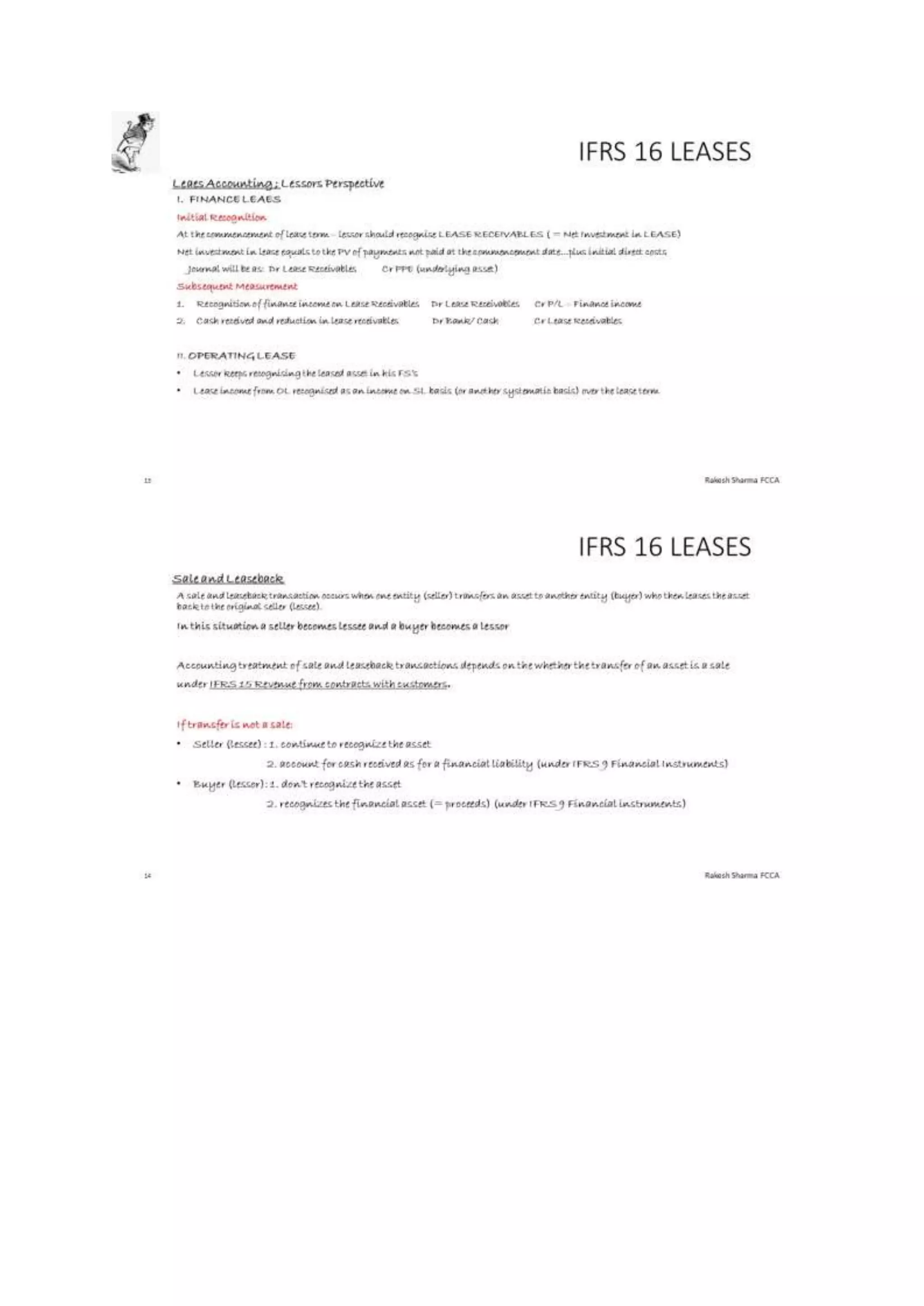 Ifrs 16 leases | PDF
