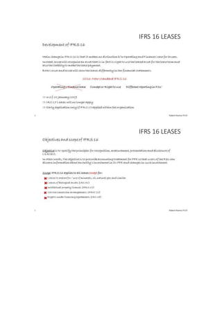 Ifrs 16 leases | PDF