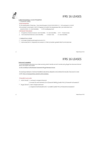 Ifrs 16 leases | PDF