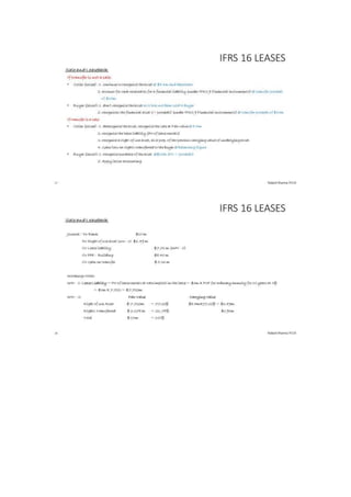 Ifrs 16 leases | PDF