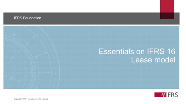 IFRS 16 Presentation.pdf | Stocks and Bonds | Personal Investing