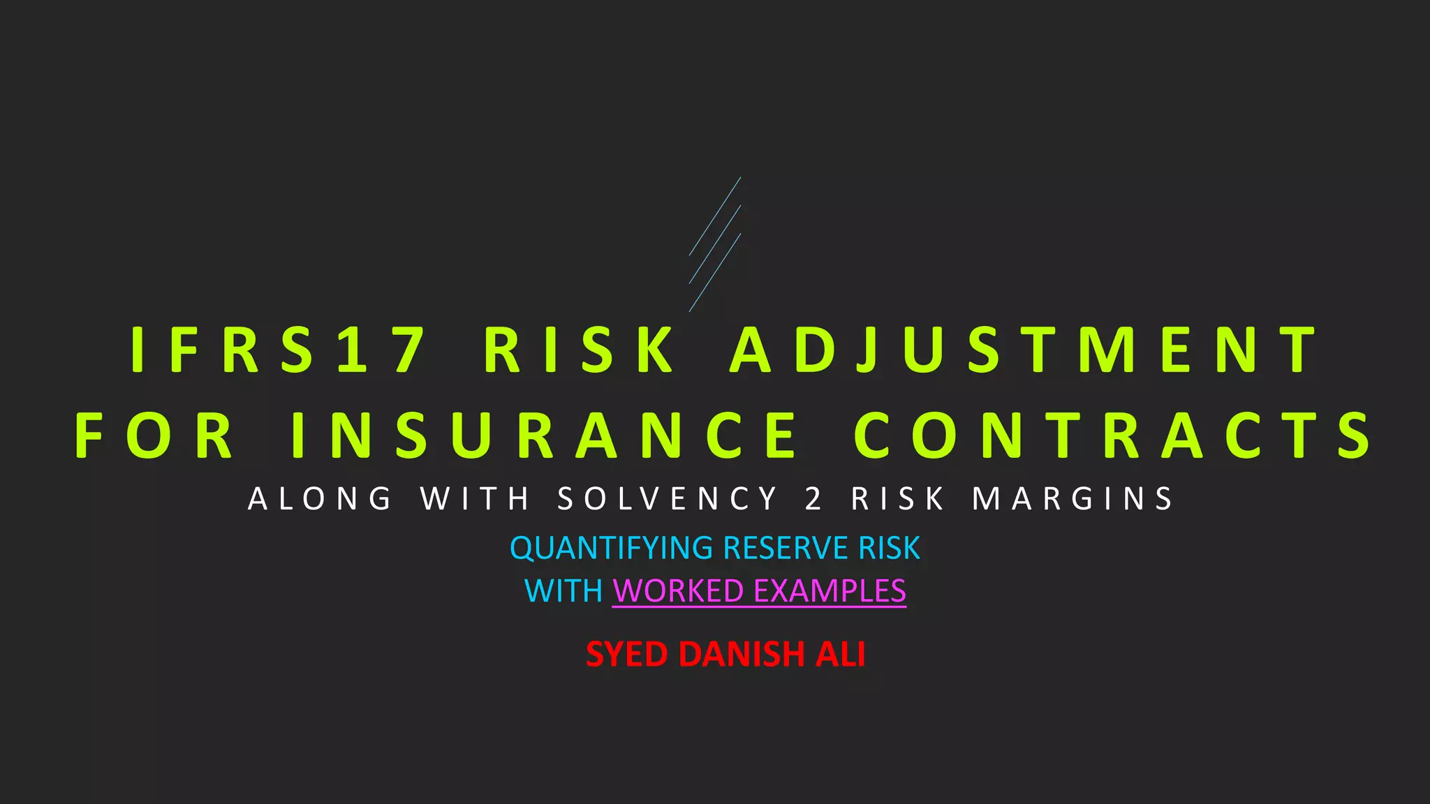 IFRS17 Risk Adjustment modeling | PDF