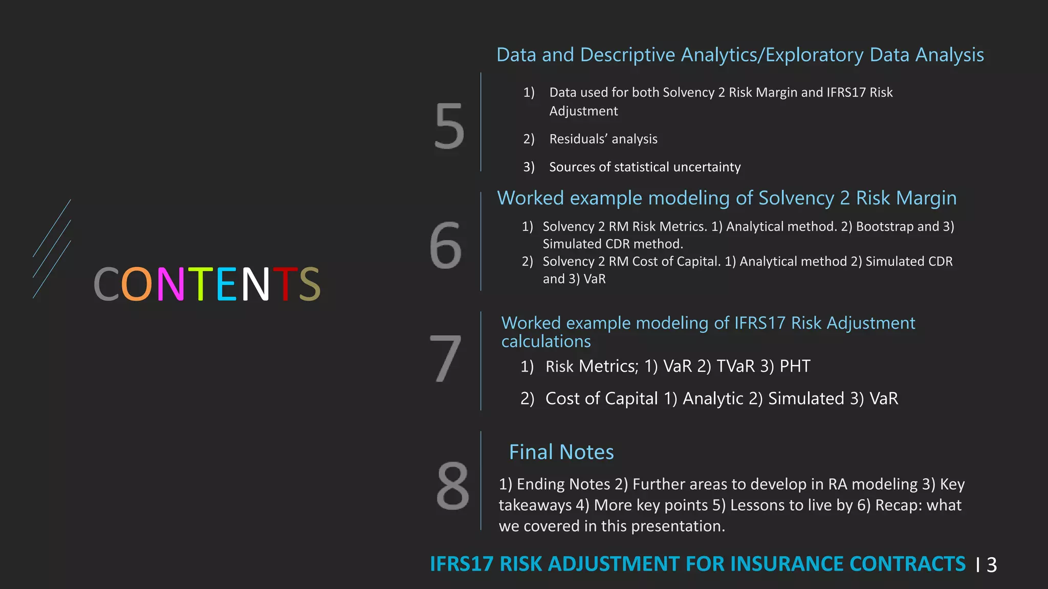 IFRS17 Risk Adjustment modeling | PDF