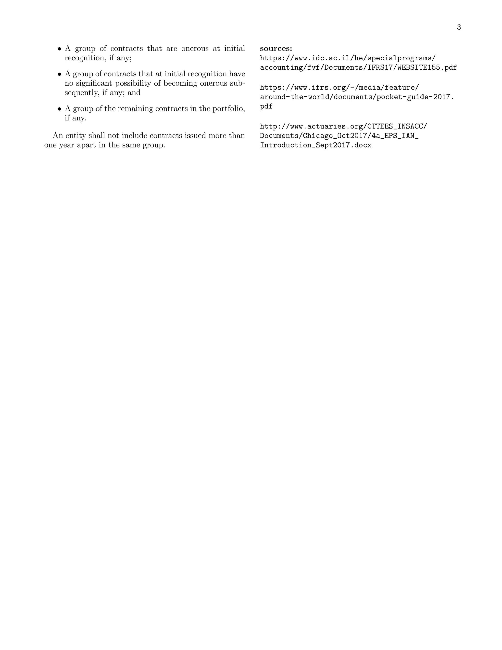 IFRS 17 Insurance Contracts by @Wikitree | PDF