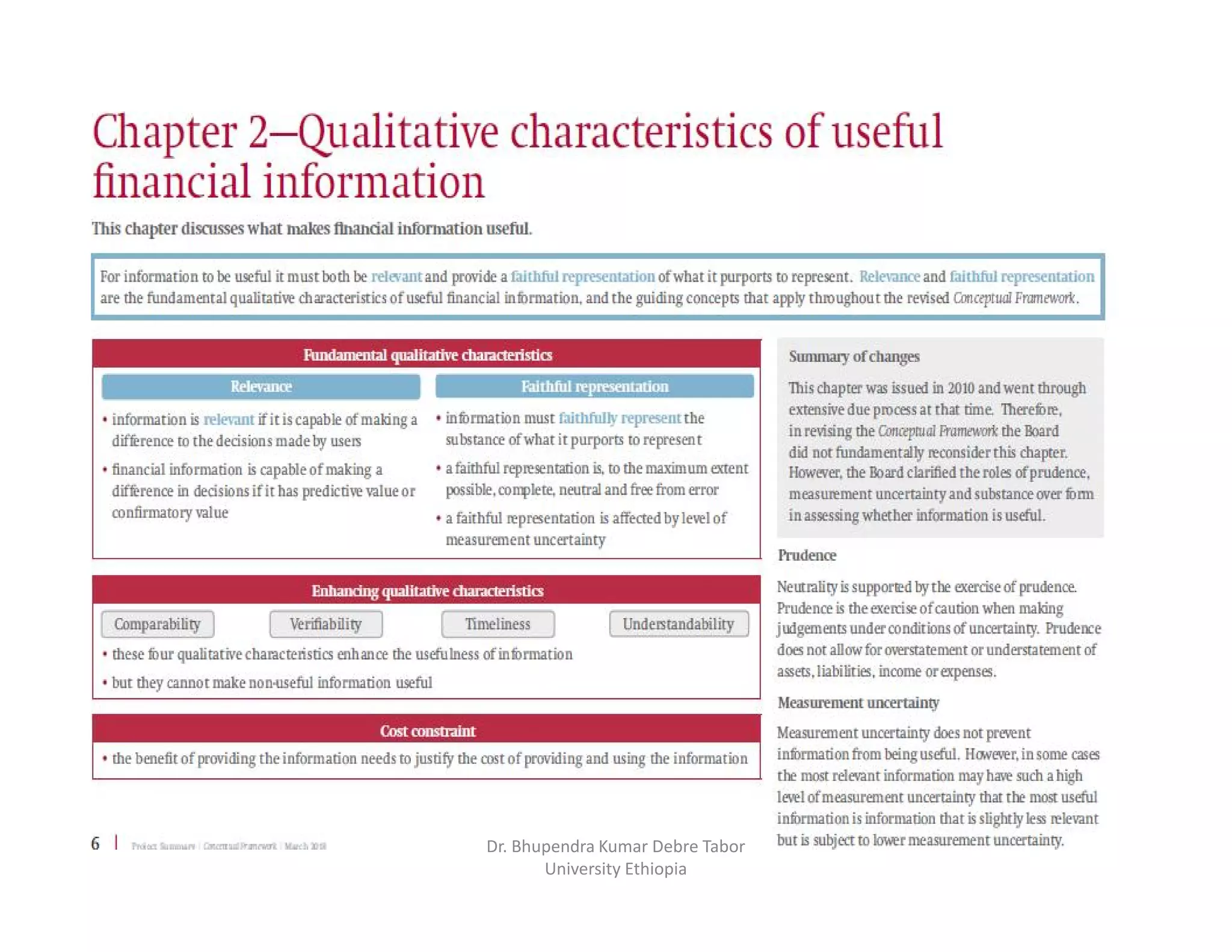 IFRS 2010 conceptual framework | PPT