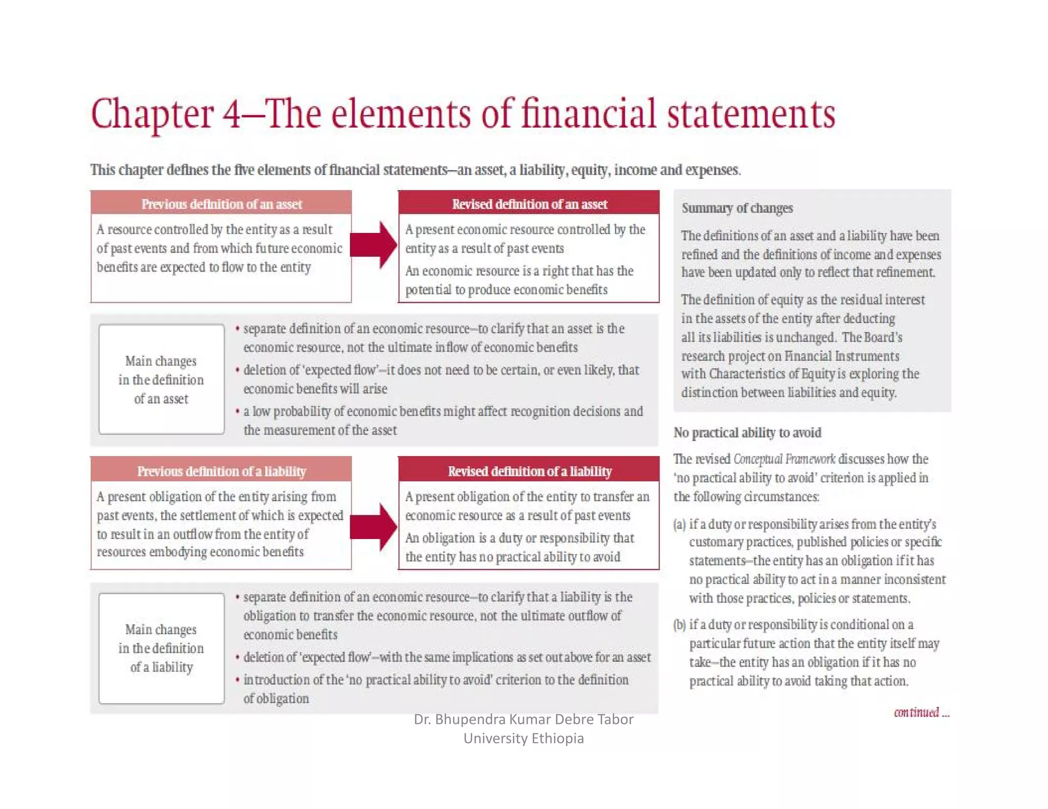 IFRS 2010 conceptual framework | PPT