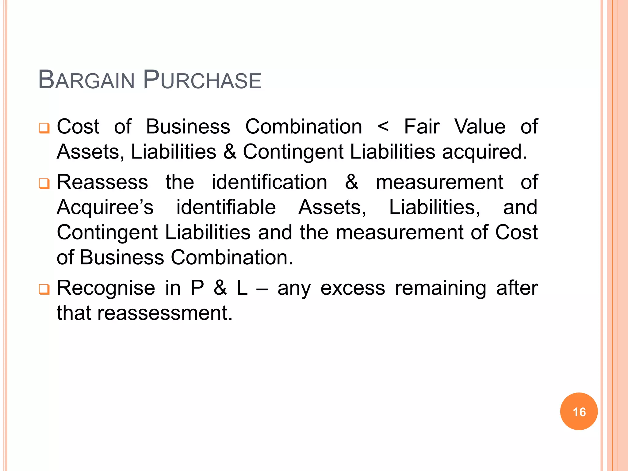 IFRS 3 Business Combinations | PPT