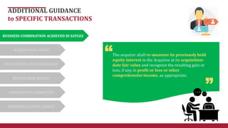 Ifrs 3 business combinations | PDF