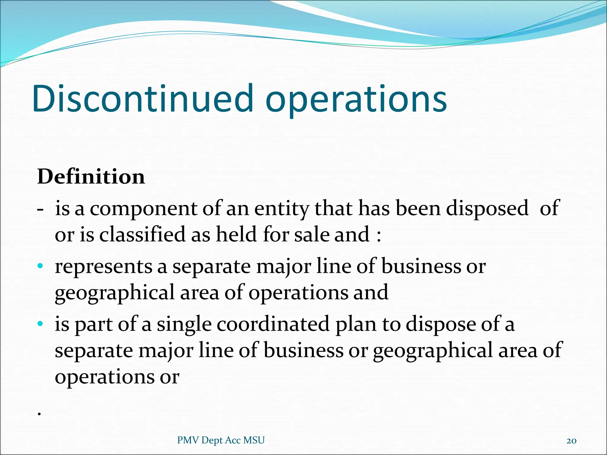 IFRS 5 - Non-current assets held for sale discontinued operations.ppt