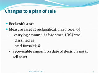 IFRS 5 - Non-current assets held for sale discontinued operations.ppt