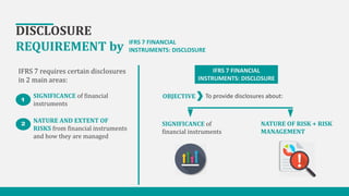 IFRS 7 Financial Disclosures Overview | PDF