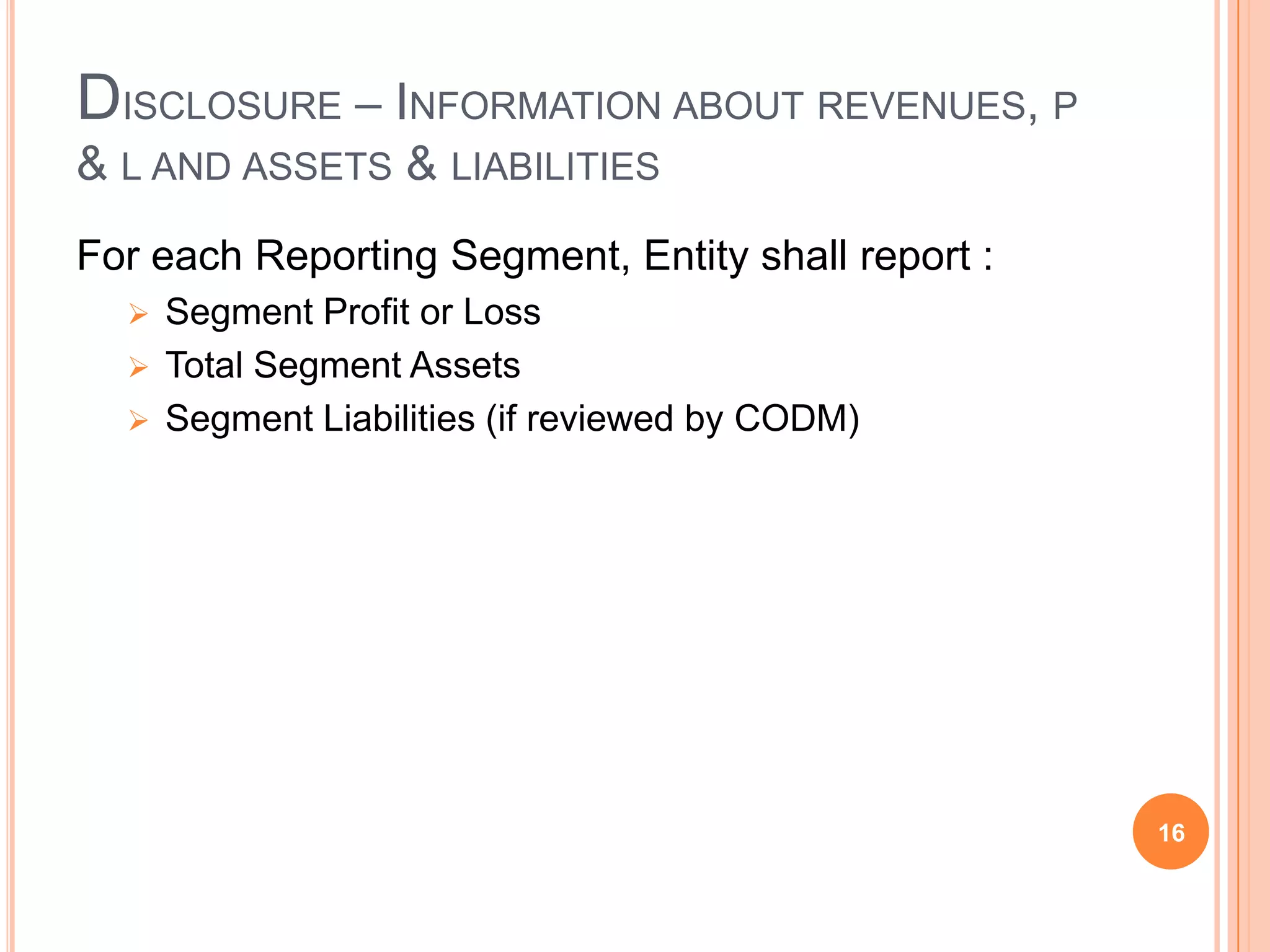 IFRS 8 Operating Segments | PPT