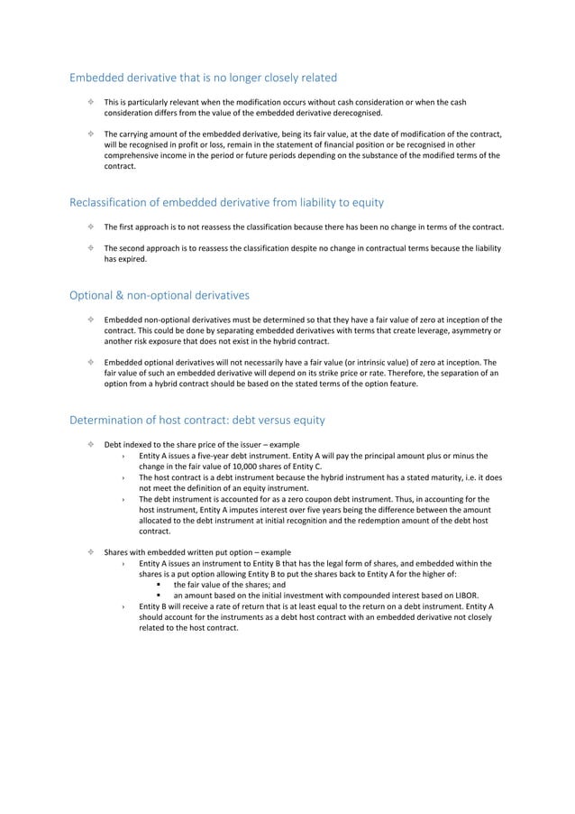 Embedded Derivatives | PDF | Stocks and Bonds | Personal Investing