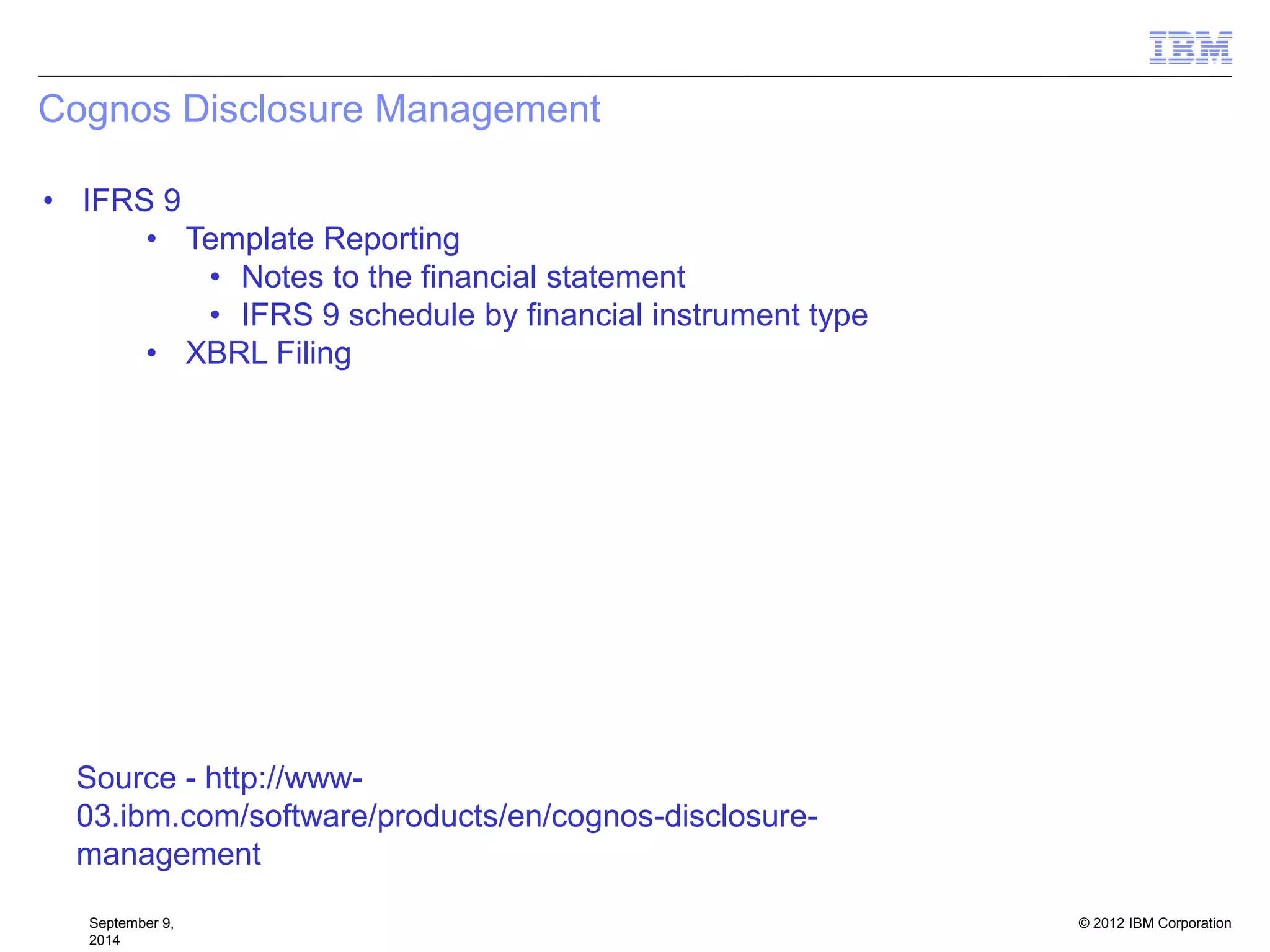 IFRS and FASB - Financial Instrument Reporting | PPTX