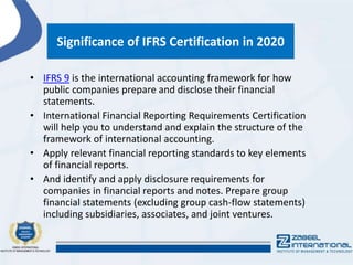 IFRS 9 – What is the purpose of (Financial Reporting Standards) IFRS 9? | PPTX