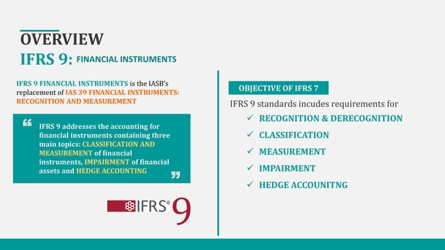 IFRS 9 financial instruments Overview | PDF