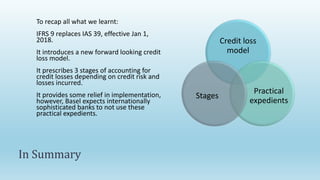 Credit Impairment under IFRS 9 for Banks | PPTX