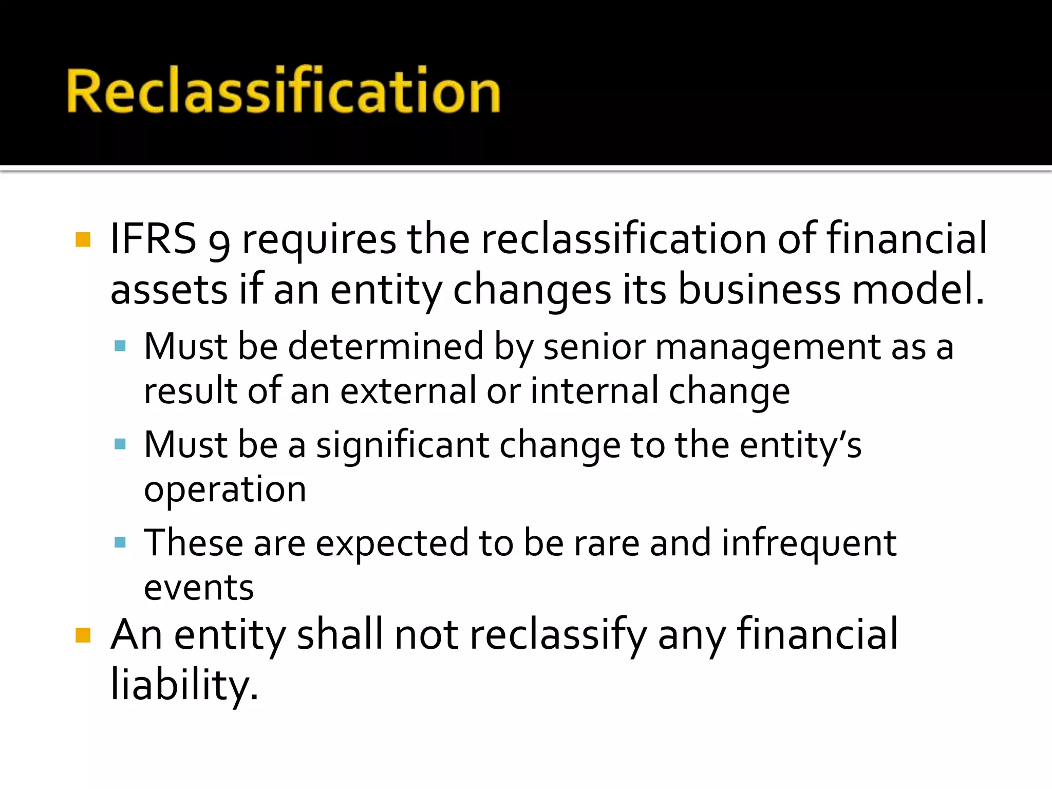 IFRS 9 Overview (For all Accountants) | PPTX