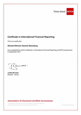 Ifrs certi | PDF