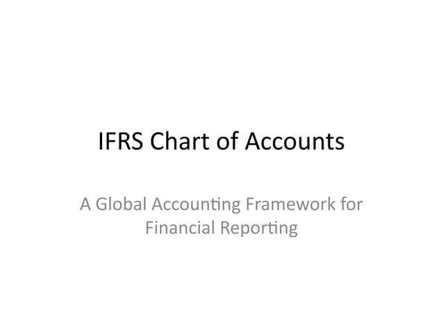 IFRS_Chart_of_Accounts west and central af | PPT