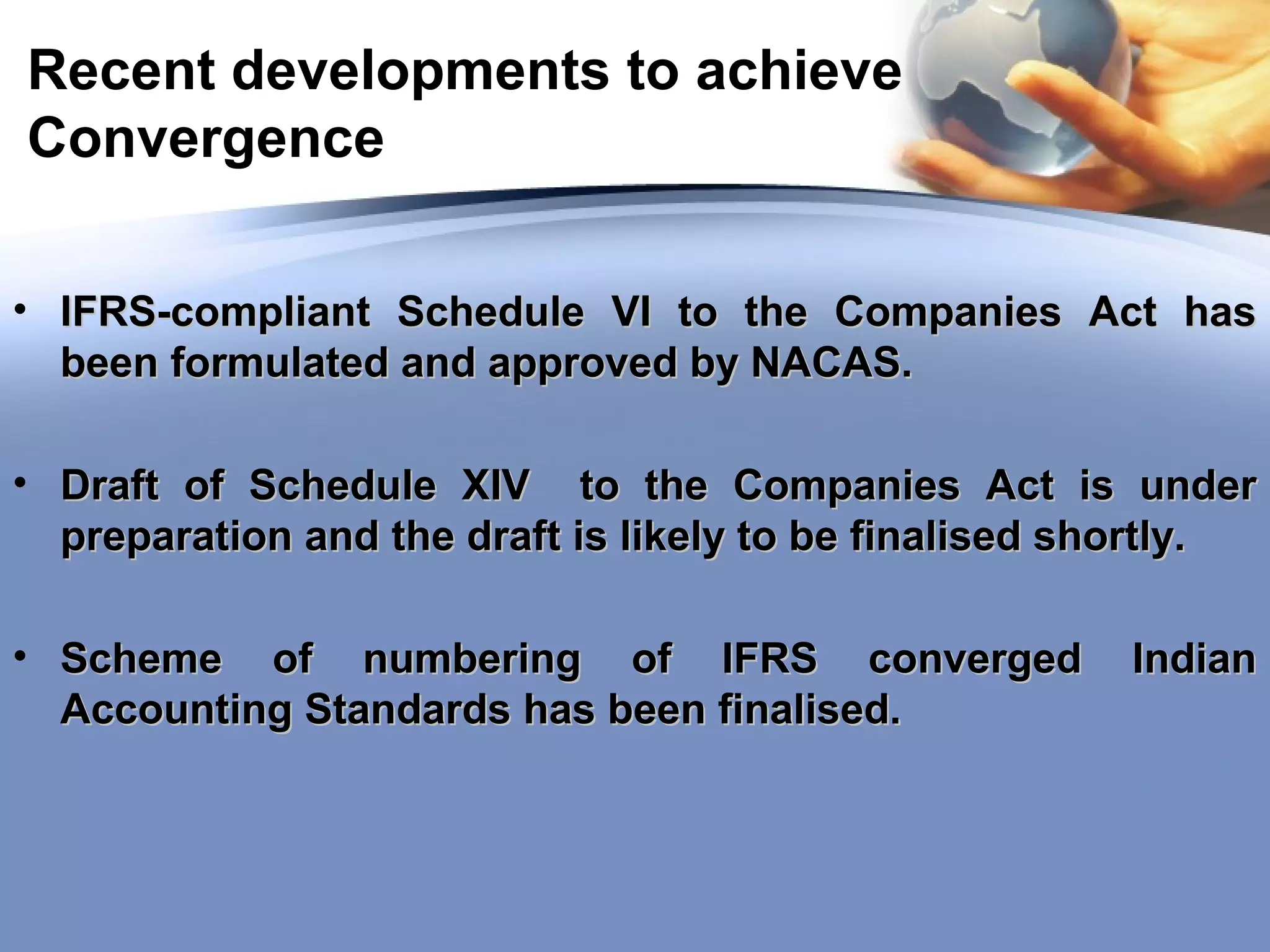 IFRS Convergence | PPT