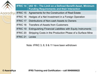IFRS certification course content | PPSX