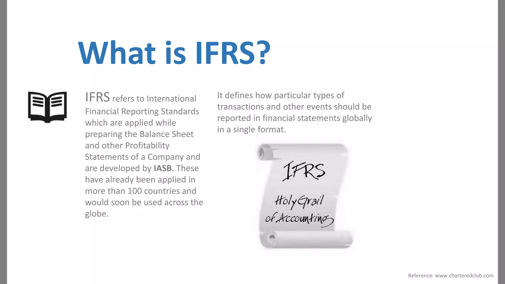 Prepare Balance Sheets and Profit & Loss A/c in IFRS format | PDF