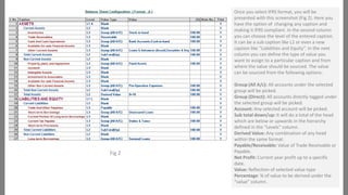 Prepare Balance Sheets and Profit & Loss A/c in IFRS format | PPT