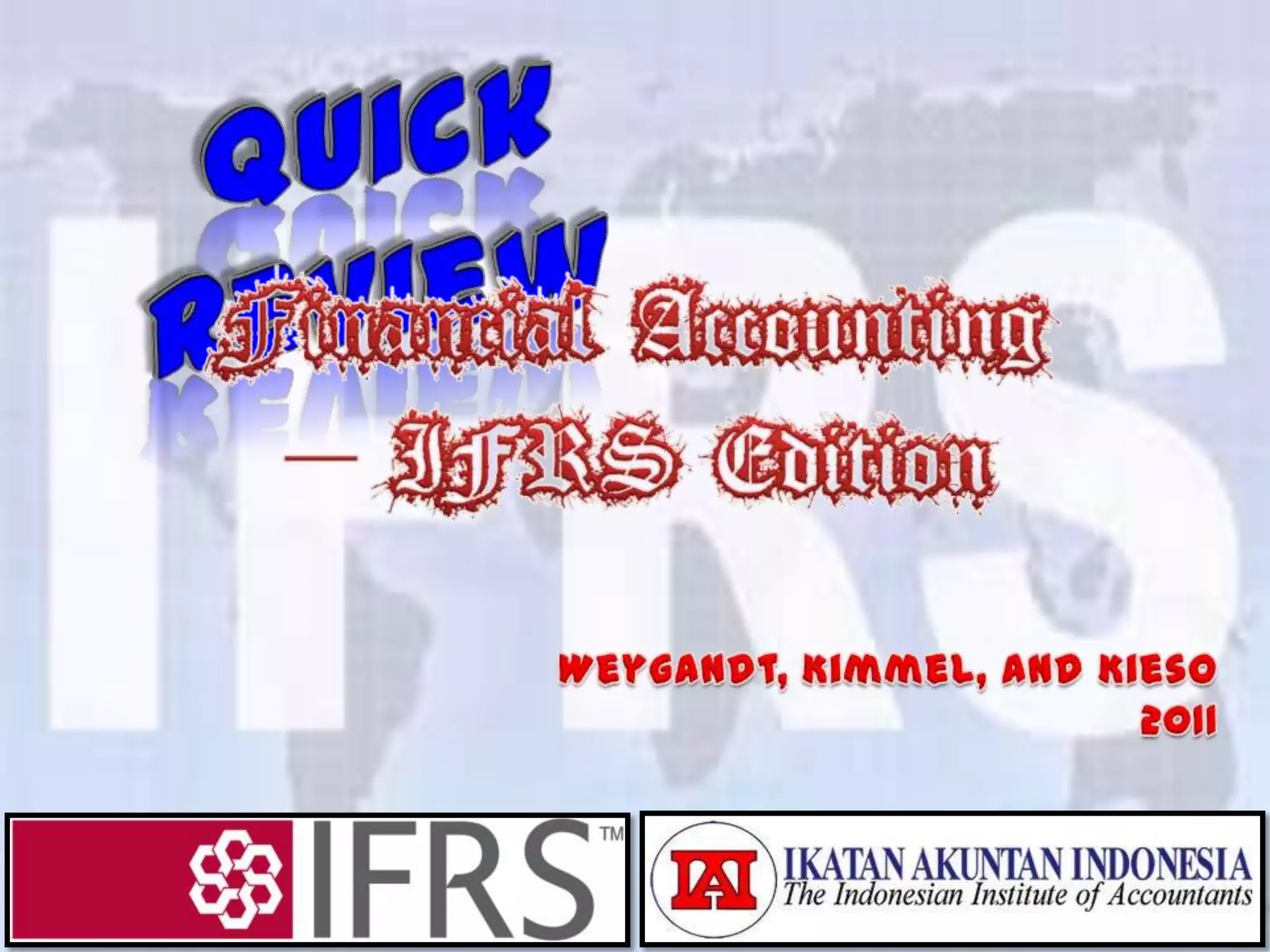 Ifrs fin accounting quick review | PPTX