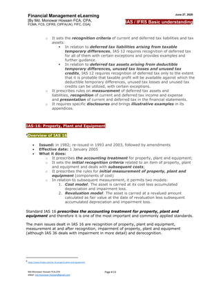 IFRS Fundamentals_Part-1_by Md.Monowar Hossain FCA,CPA,FCMA,FCS,CPFA | PDF