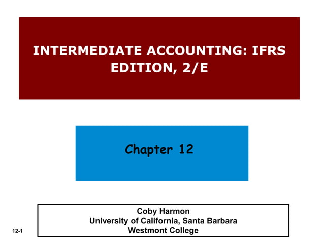 INTERMEDIATE ACCOUNTING: IFRS EDITION, 2/E | PDF