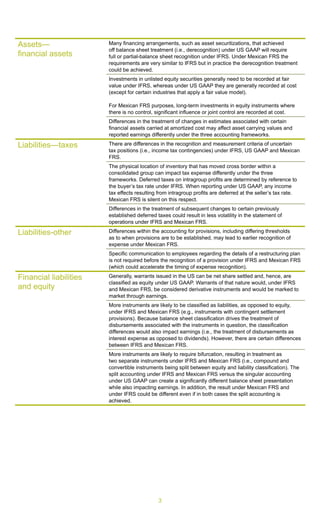 Ifrs mexican ifrs-gaap | PDF