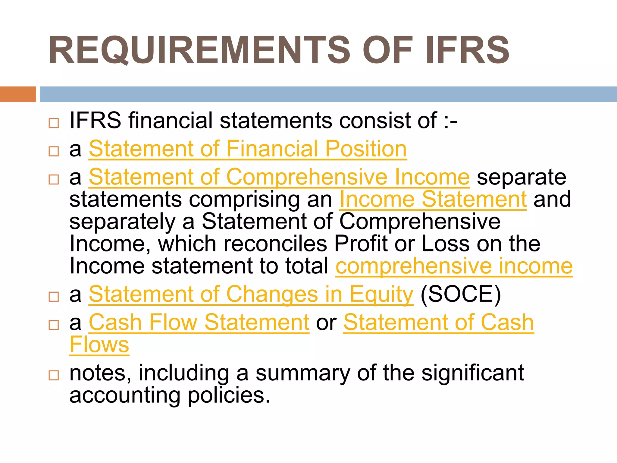 Ifrs ppt | PPTX