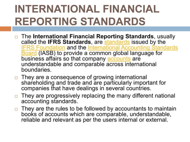 Ifrs ppt | PPTX