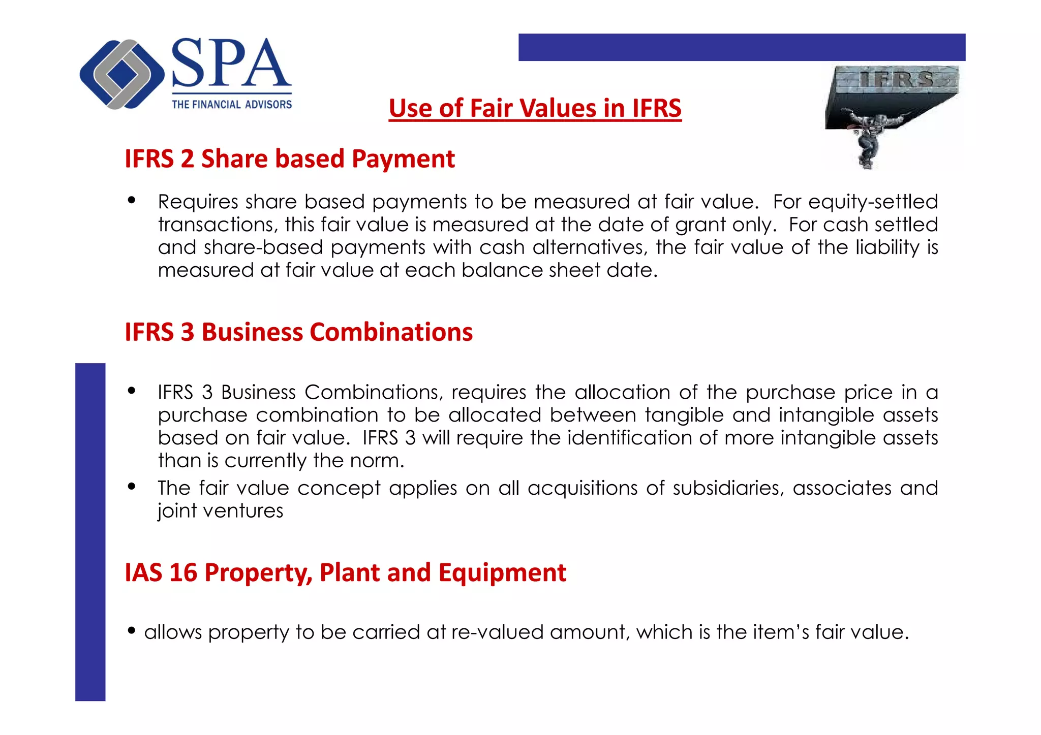 Ifrs valuation | PDF