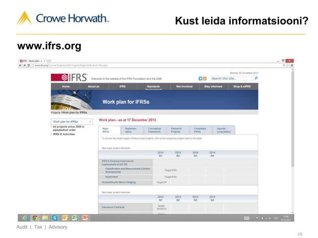Ifrs vs rtj 2014 | PPT