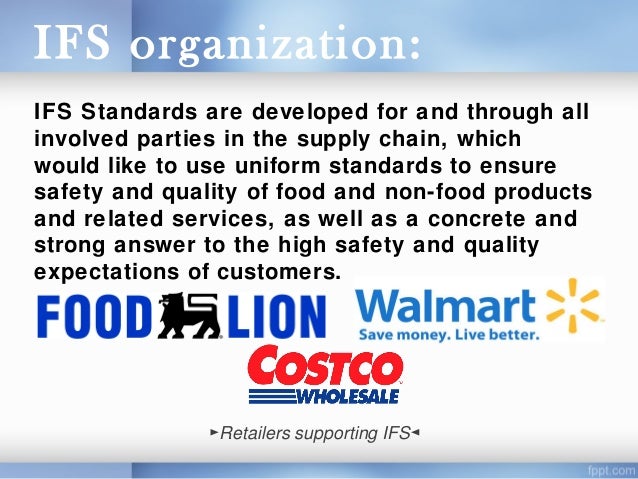 IFS Certification for Food