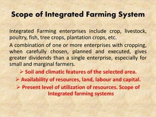 Integrated farming system | PPTX