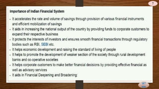 INDIAN FINANCIAL SYSTEM ( meaning , definition, structure ) | PPTX