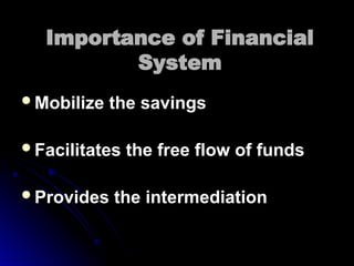Indian financial system ppt............... | PPT
