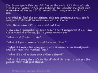 If(s){} Bedtime Story to Programmers | PPT