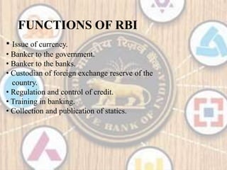 IRDA AND RBI -INDIAN FINANCIAL SYSTEM | PPTX
