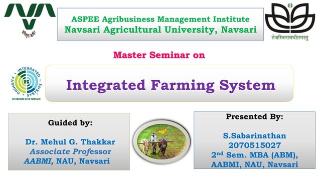 Integrated Farming System PDF | PDF