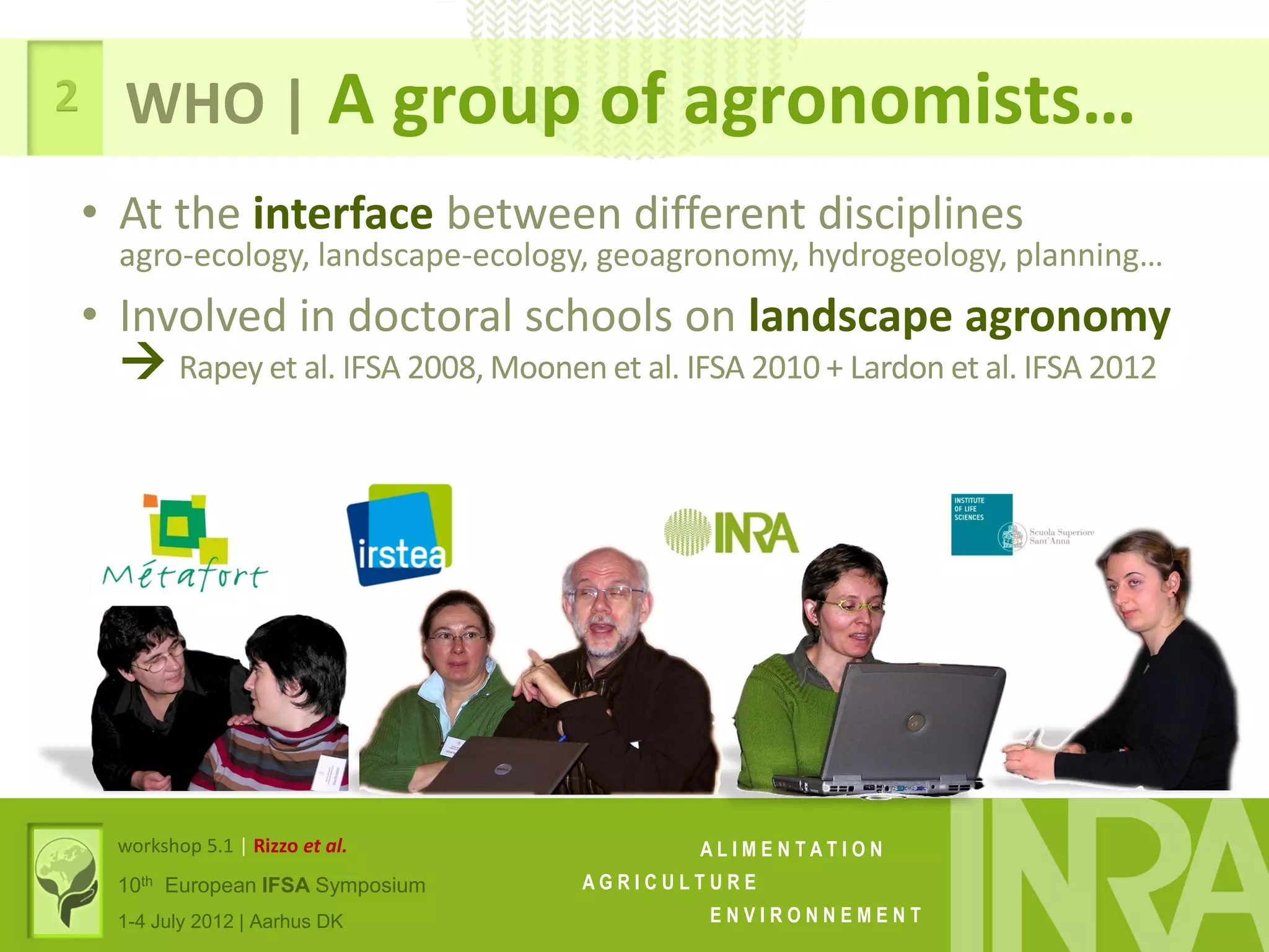 How can landscape management be enhanced by farming systems? A landscape agronomy perspective | PPT