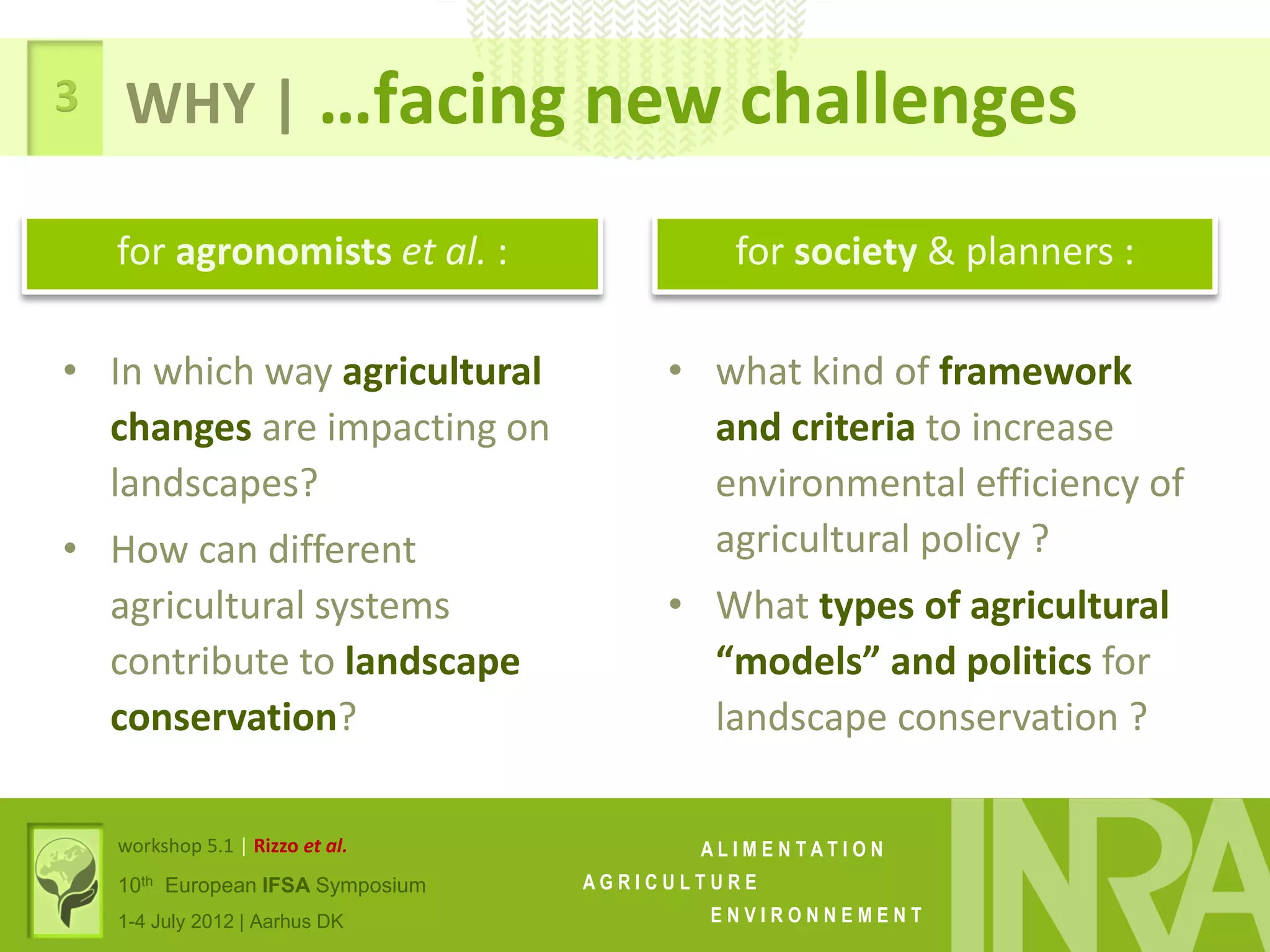 How can landscape management be enhanced by farming systems? A landscape agronomy perspective | PPT