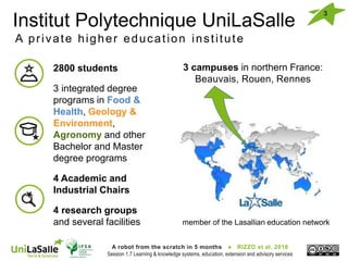 A robot from the scratch in 5 months. How agronomy students could ...
