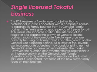 IFSA 2013 ON TAKAFUL AND RETAKAFUL | PPTX