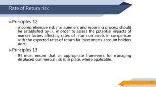 IFSB Guiding Principles of Risk Management | PPTX